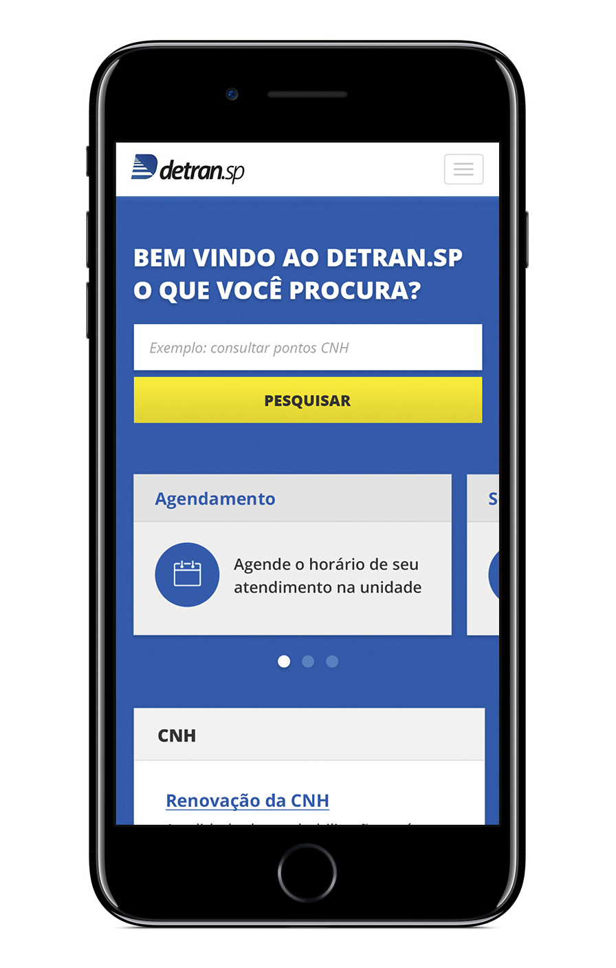 Roney Stones • Detran SP Redesign